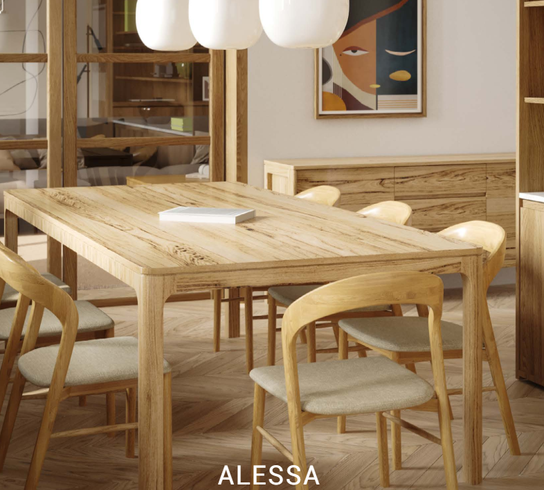 Alessa Dining Table | Dining Tables | Full House Furniture