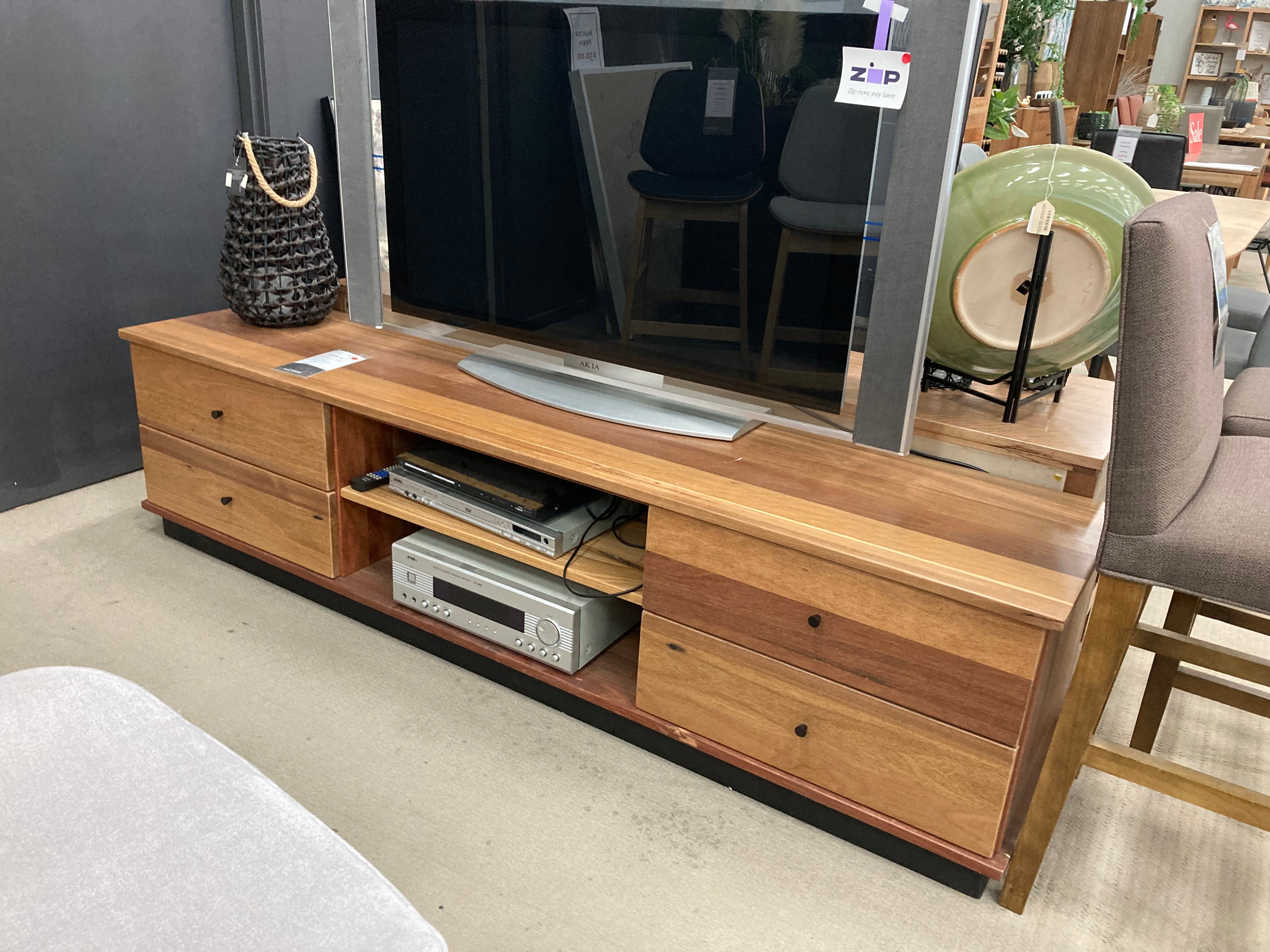 Floor Stock Clearance-Reclaimed TV Unit | TV Units | Full House Furniture