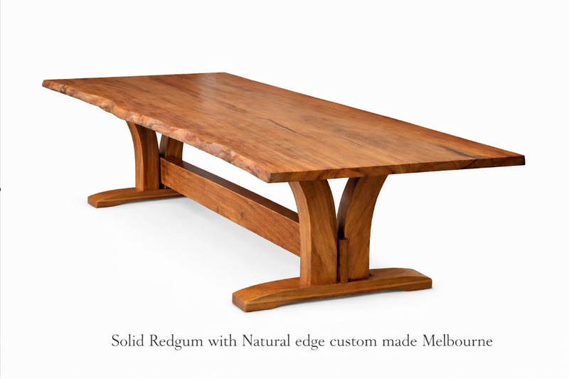 Custom made Redgum Dining Tables - Inquires for this through showroom ...